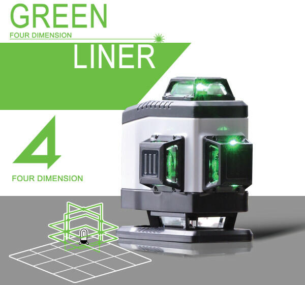 Green Liner 4D - Nivela laser verde cu acumulator inclus Las4D ...
